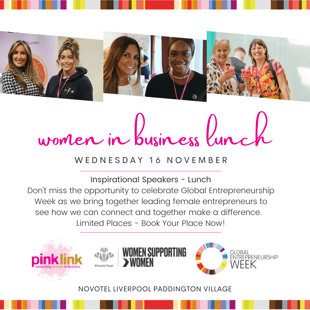 Women in Business Lunch Liverpool - Pink Link Ladies