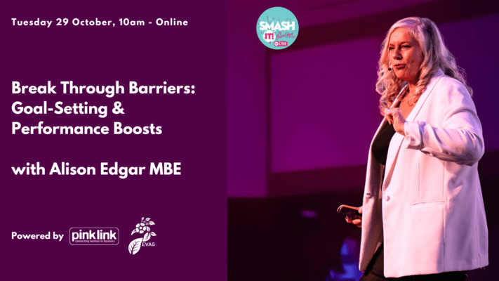 Break Through Barriers: Goal-Setting & Performance Boosts - Pink Link Ladies